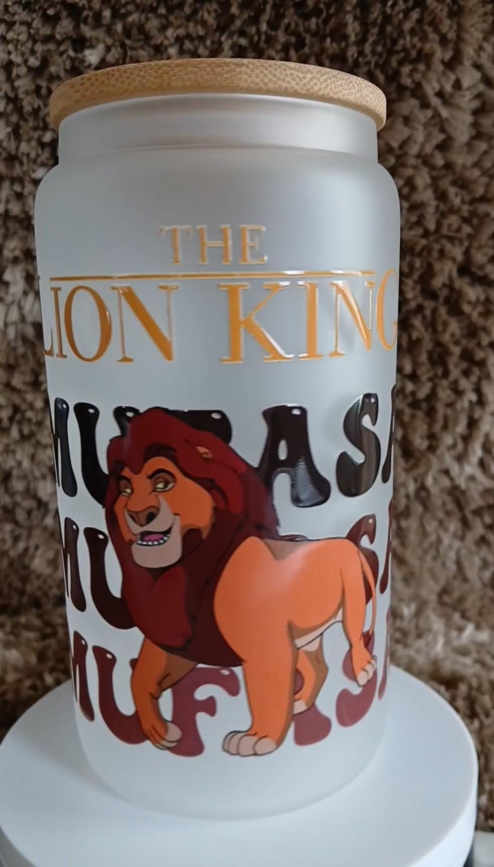 Liok King Mufasa Cup - Etsy