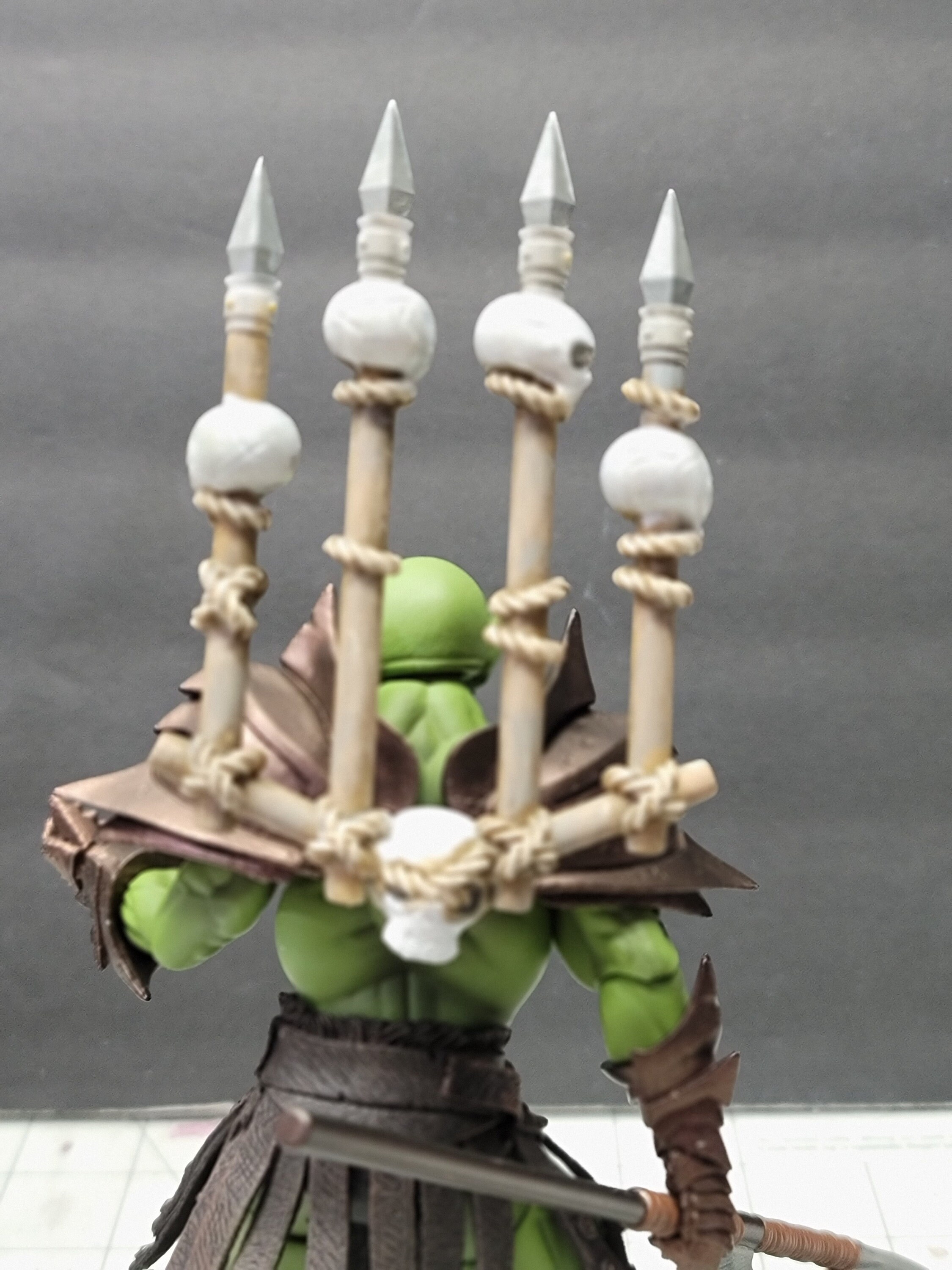 3d Printed Mythic Legions Back Mounted 4 Vertical Spikes With - Etsy