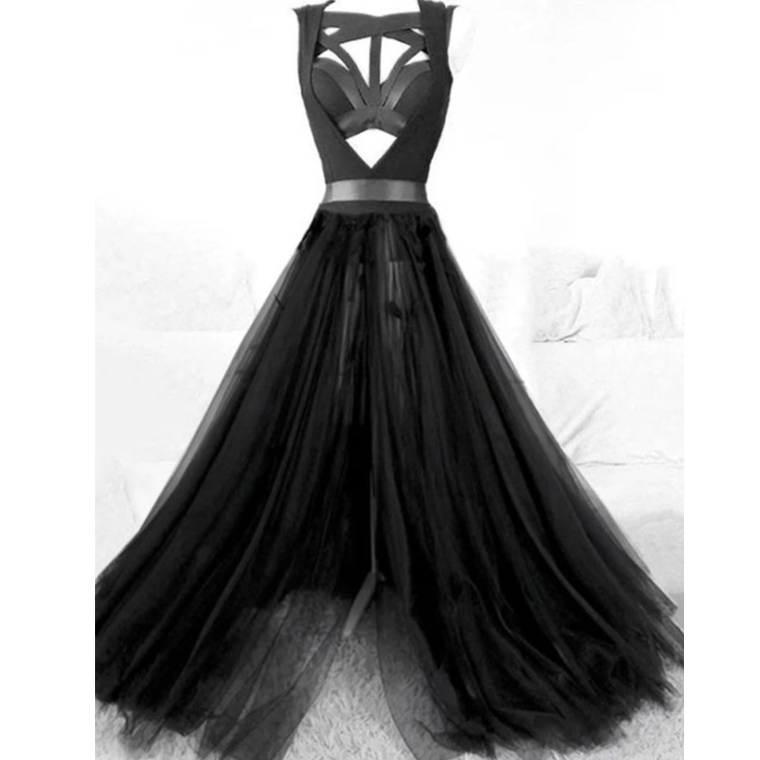 Gothic Aesthetic Festival Dress Coachella Aesthetic High Waist Dress ...