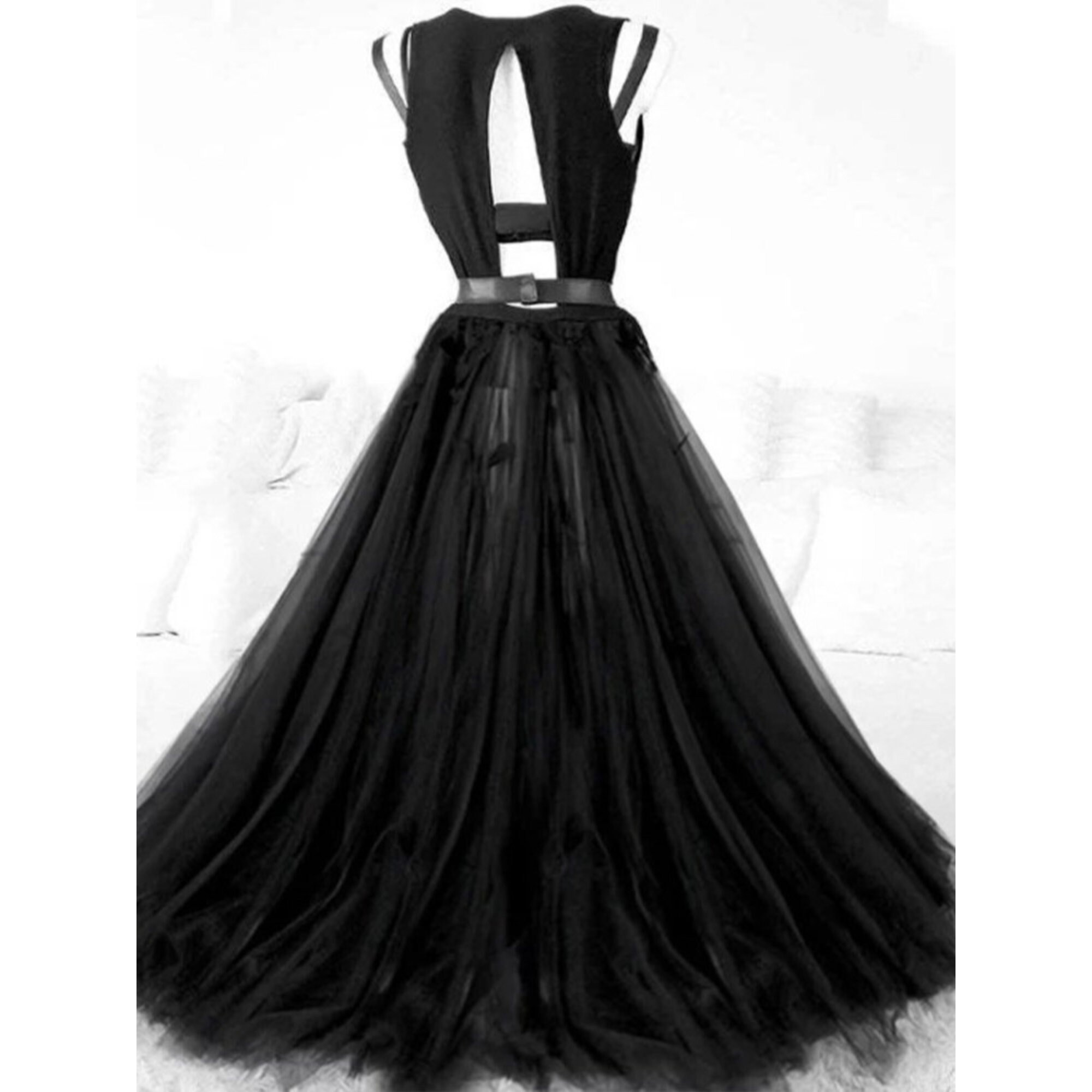 Gothic Aesthetic Festival Dress Coachella Aesthetic High Waist Dress ...