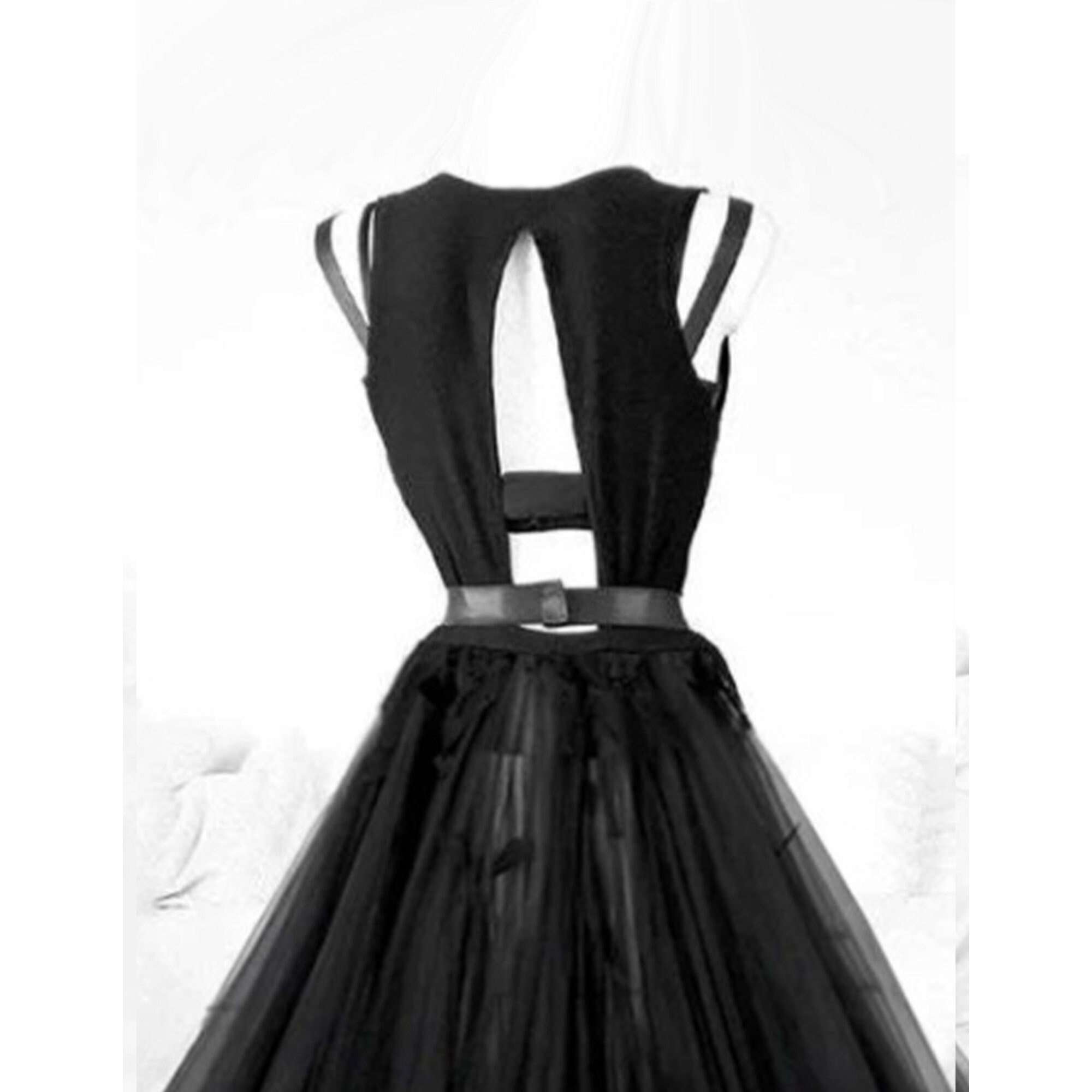 Gothic Aesthetic Festival Dress Coachella Aesthetic High Waist Dress ...