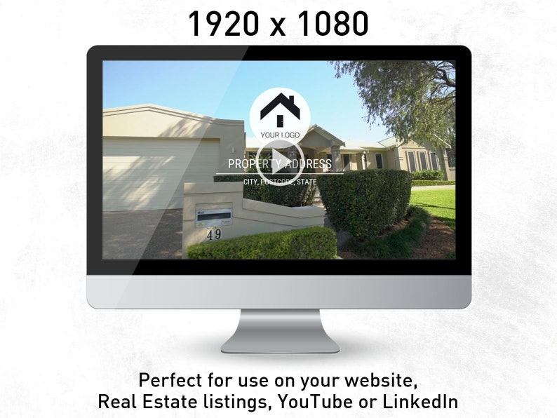 Real Estate Listing Video Template | Canva Editable (digital Download ...