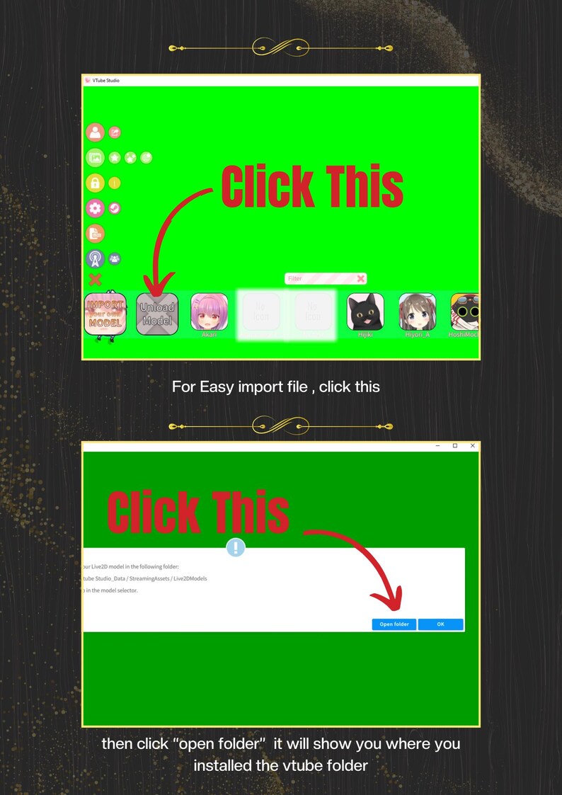 Hoshimochi Vtube Avatar | Black Slime, Goggles, Steampunk Live2d - Etsy