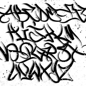 Procreate Tattoo Lettering V3 | Procreate Stamps | Procreate Brush ...
