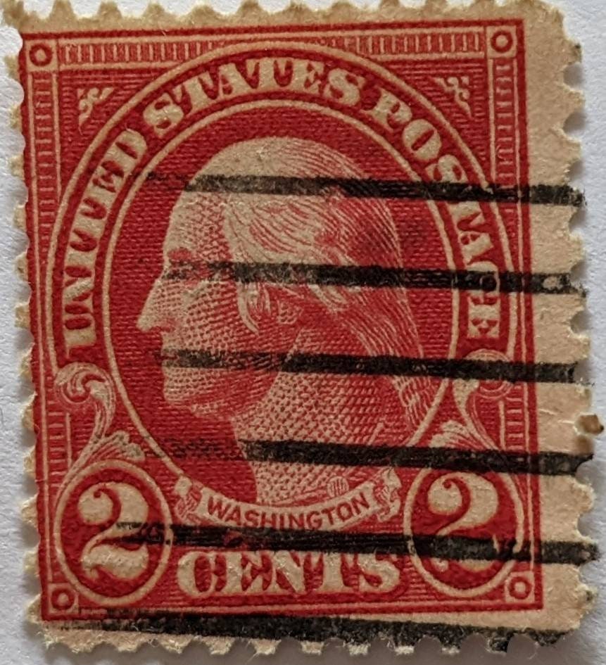 1923 2c George Washington Stamps - Etsy