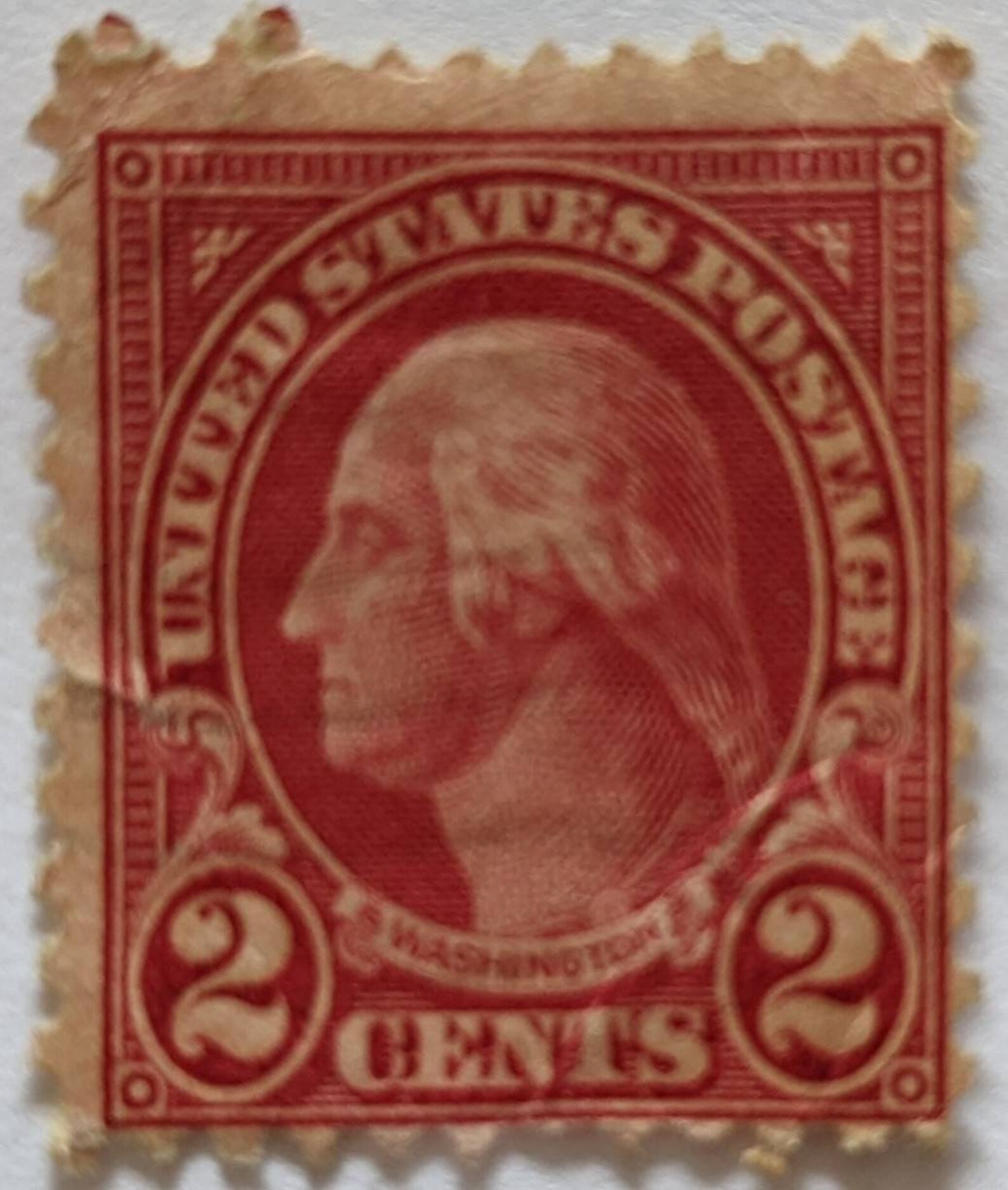 1923 2c George Washington Stamps - Etsy