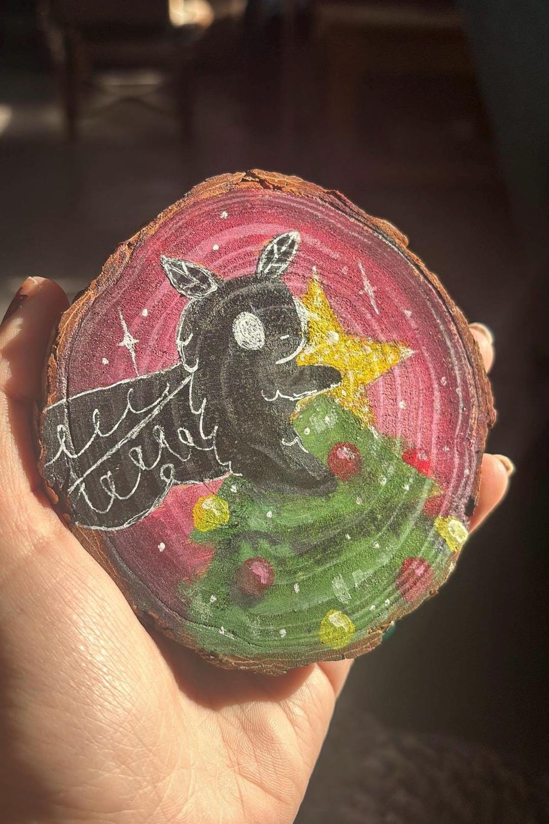 Wooden CHRISTMAS Cryptid Coasters - Etsy