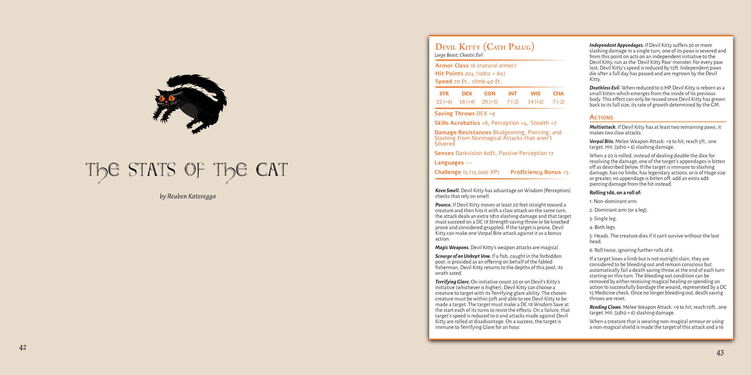 King Arthur Vs Devil Kitty - the Illustrated Story of the Cath Palug ...