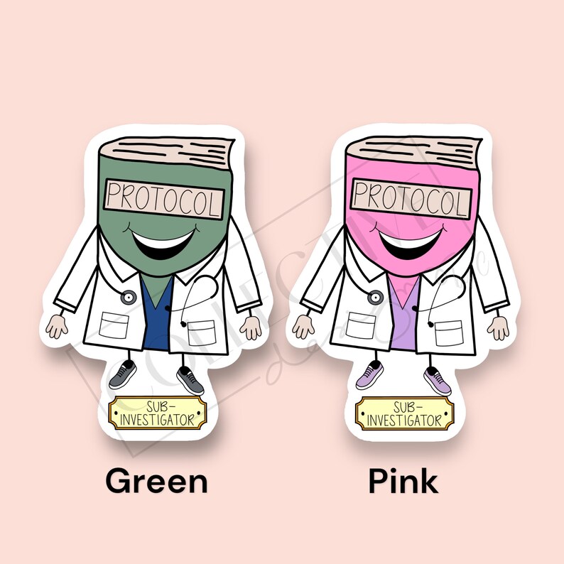 Clinical Research Sub Investigator PI Sticker Design: Make a Bold ...