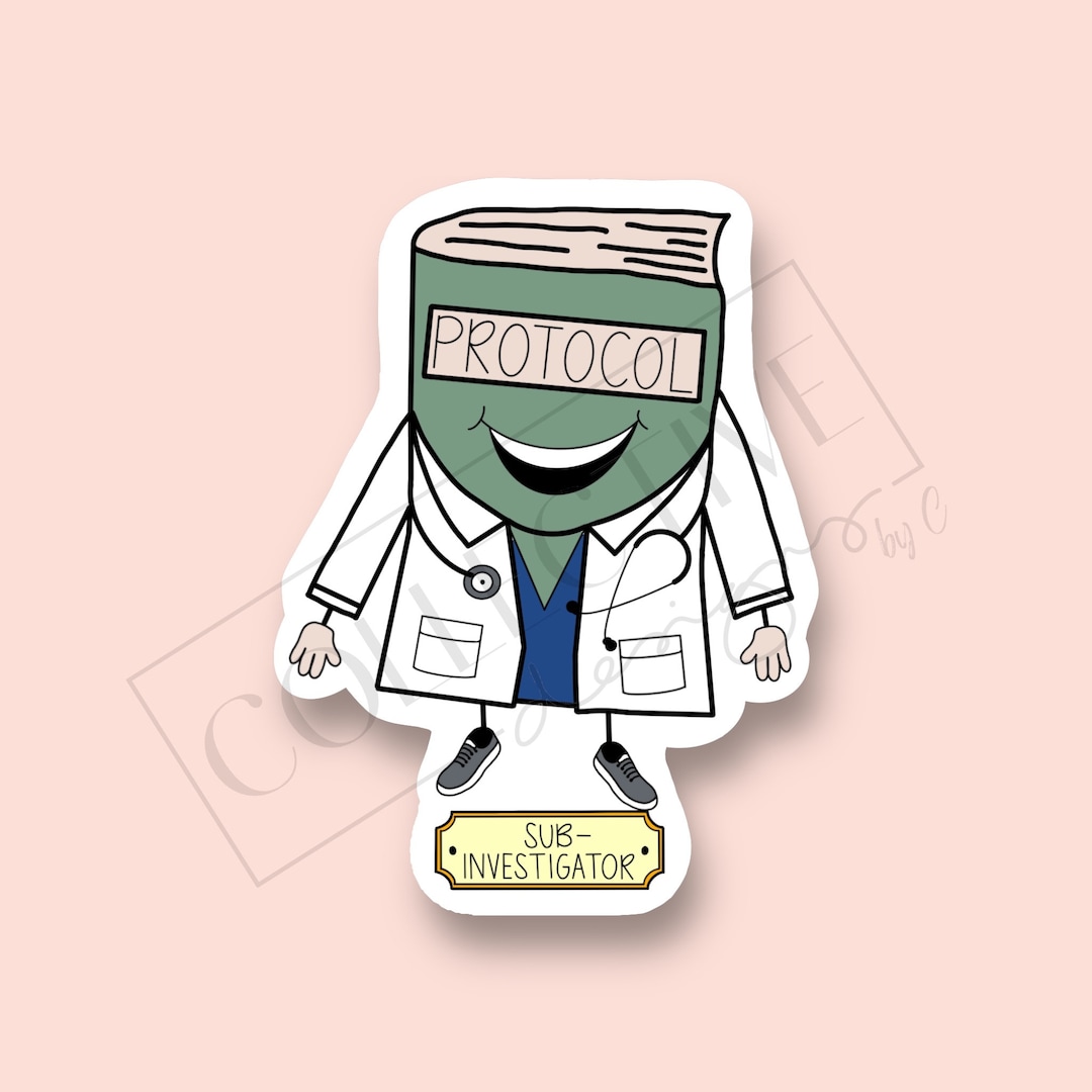 Clinical Research Sub Investigator PI Sticker Design: Make a Bold ...