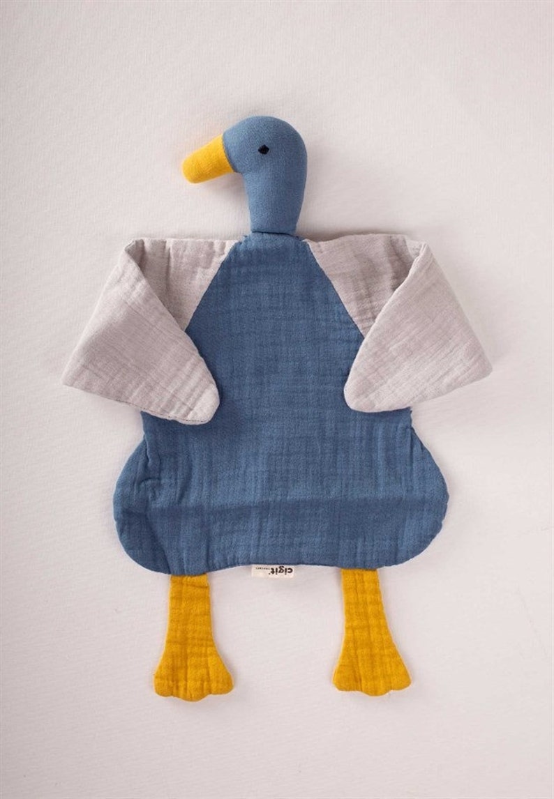 Personalized Organic Cotton Duck Goose Security Comforter - Etsy