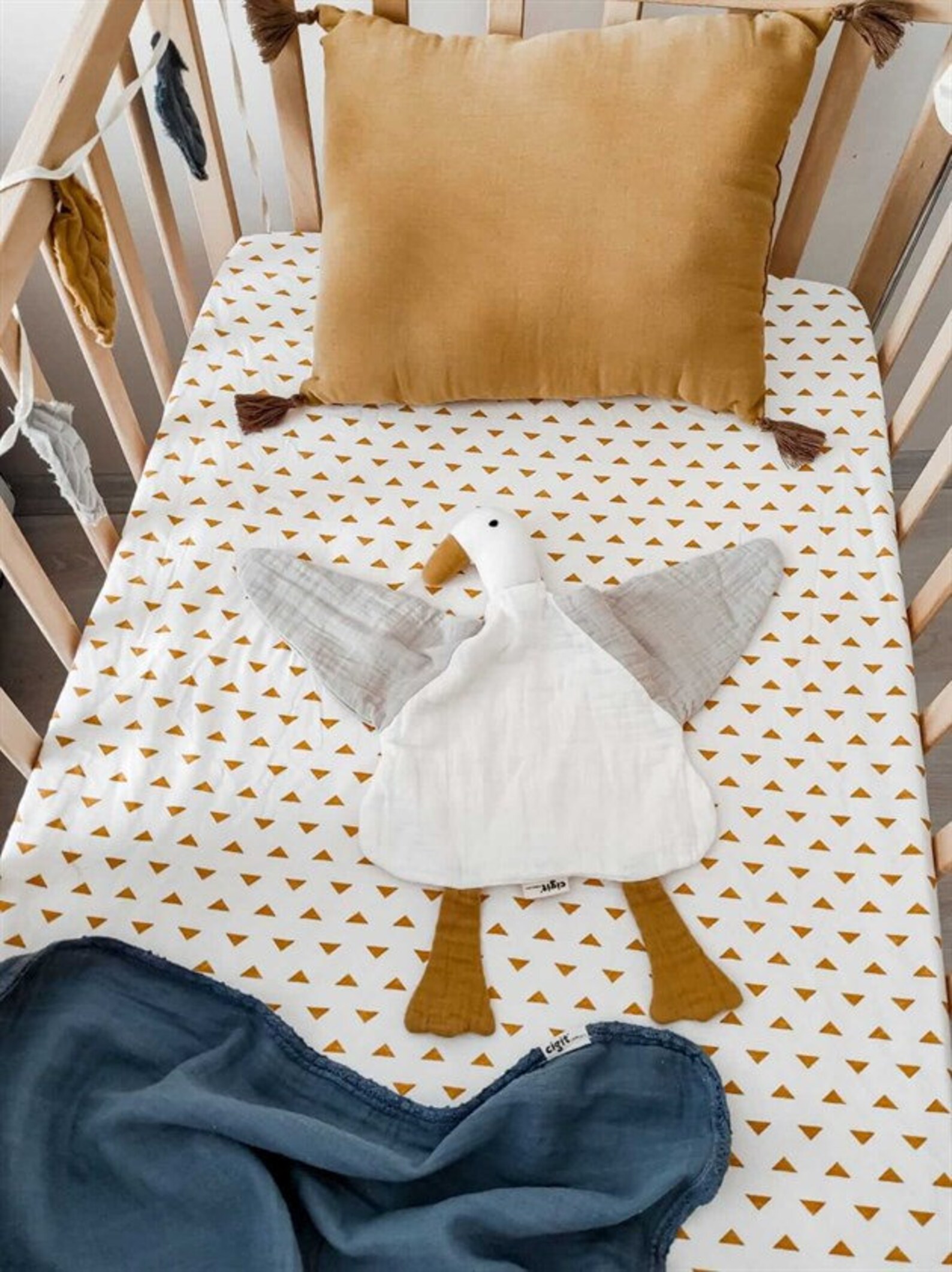 Personalized Organic Cotton Duck Goose Security Comforter - Etsy