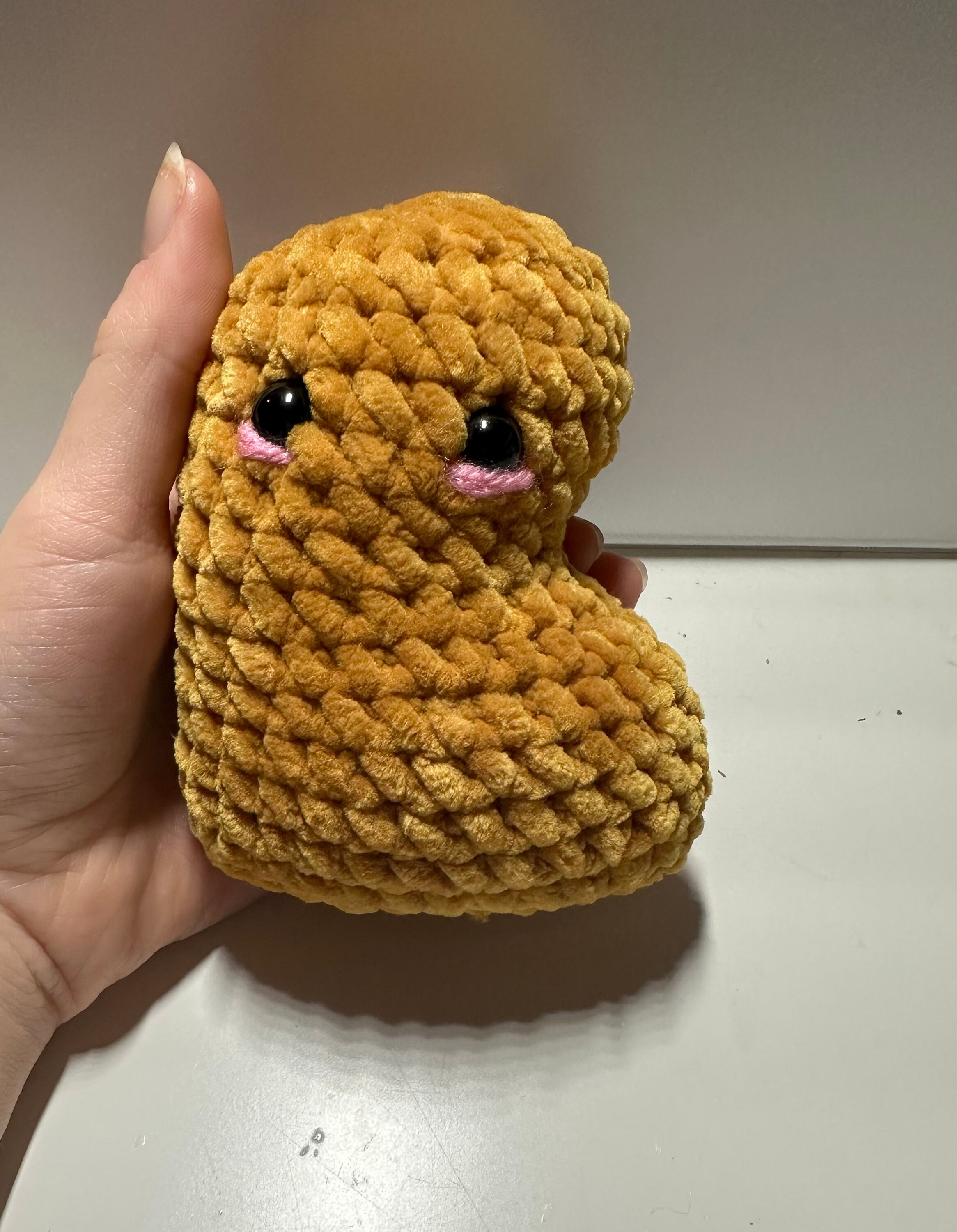 Crochet Chicken Nugget Plushie (made to Order) - Etsy