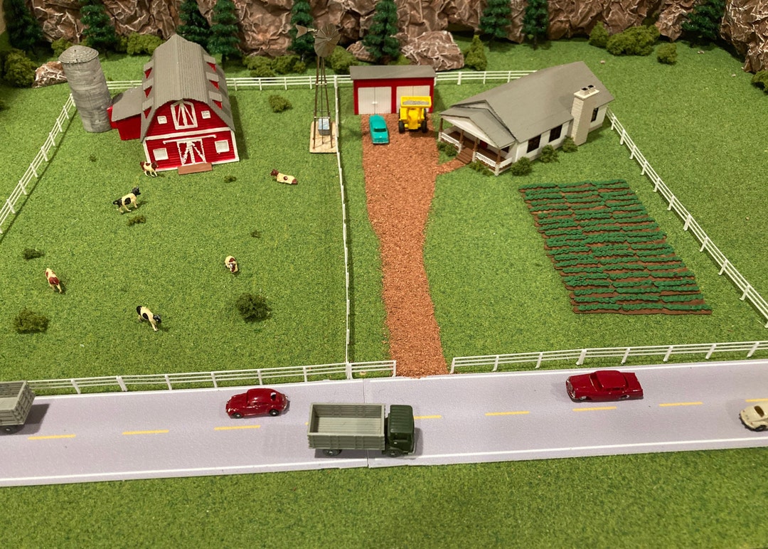 N Scale Farm Set - Etsy