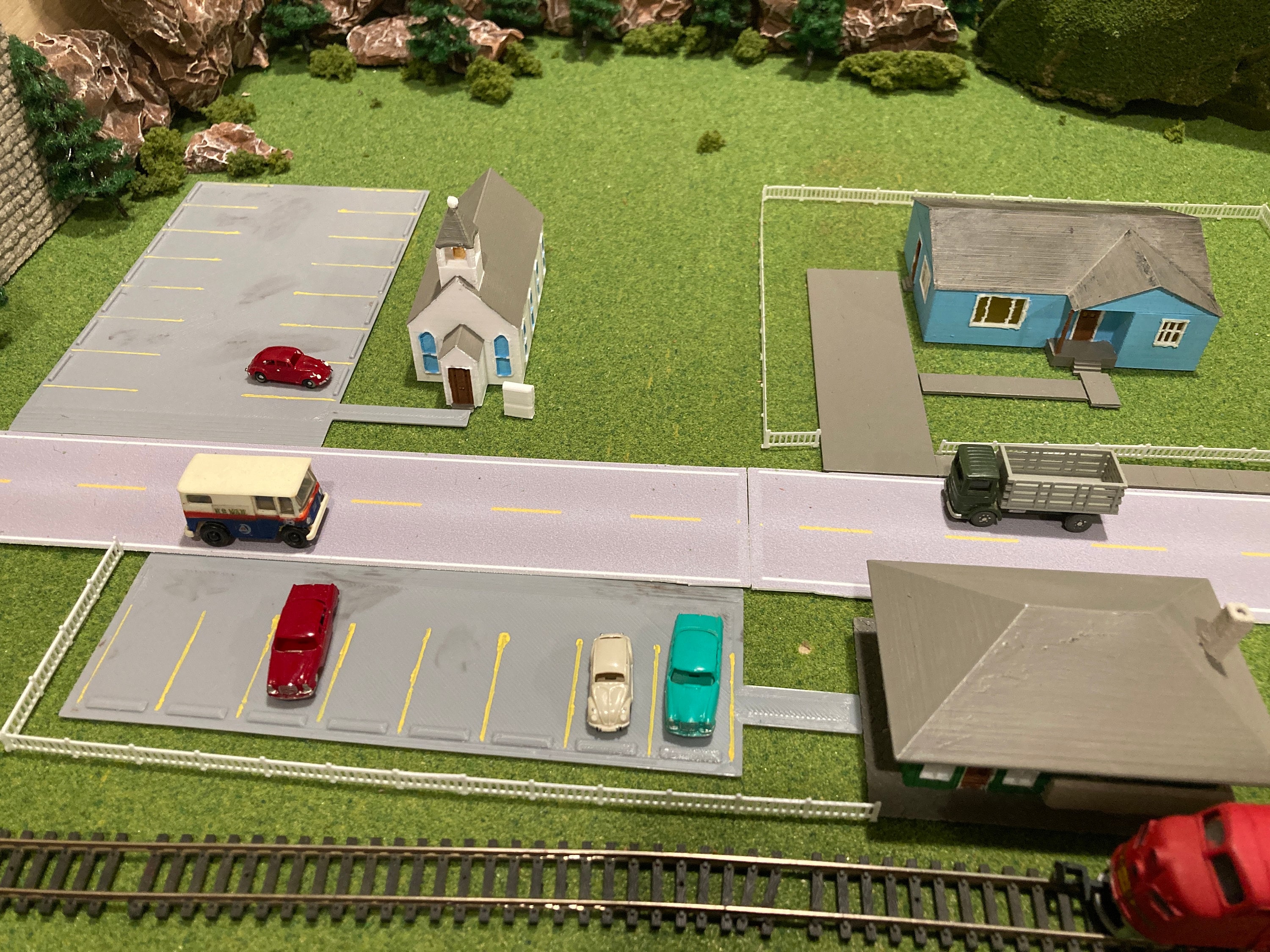 N Scale Train Station Kit - Etsy
