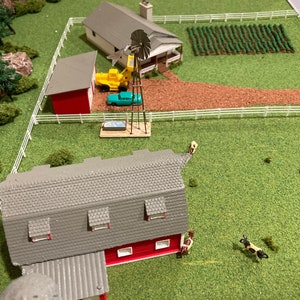 N Scale Pasture/farm Fence - Etsy