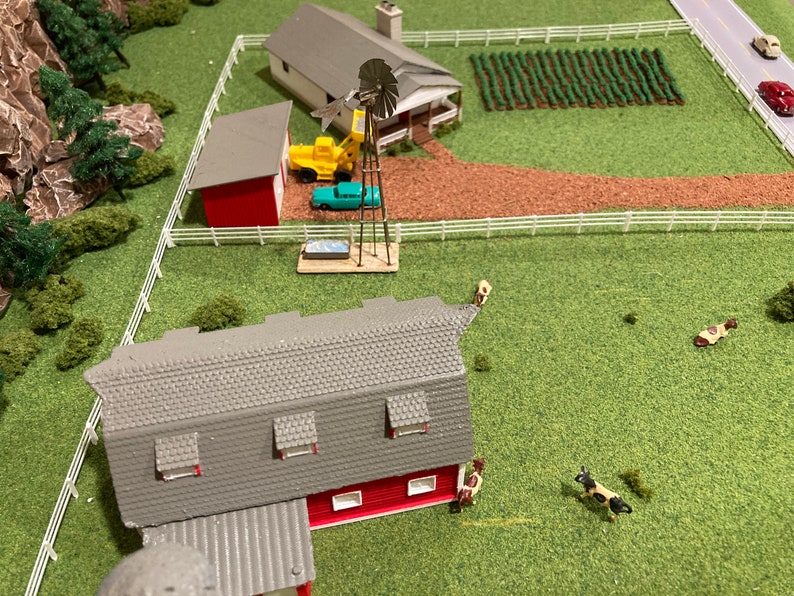 N Scale Pasture/farm Fence - Etsy