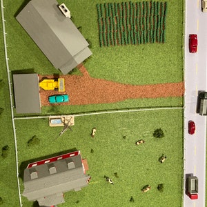 N Scale Farm Set - Etsy