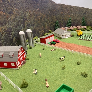 N Scale Farm Set - Etsy