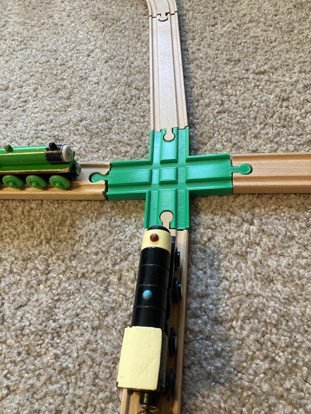 Wooden Train Track T Connector - Etsy