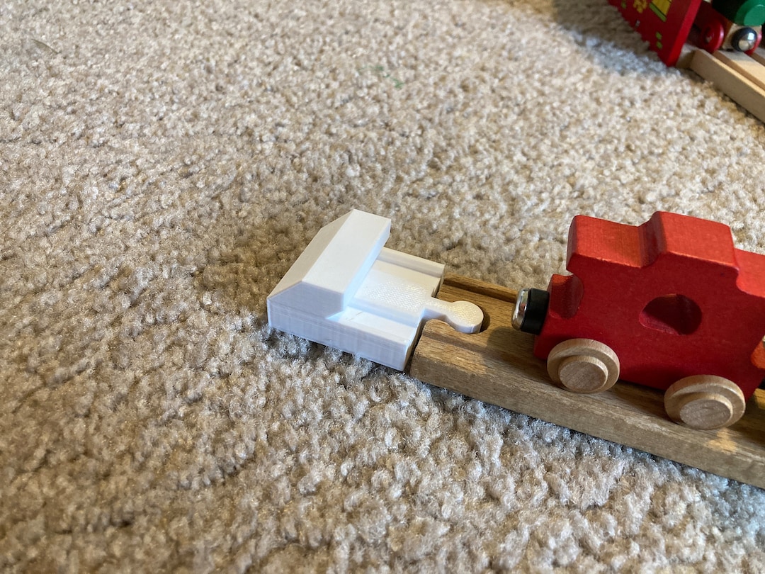 Wooden Train Track Buffers/stop - Etsy