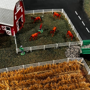 HO Scale Pasture/farm Fence - Etsy