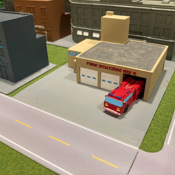 N Scale Fire Truck - Etsy