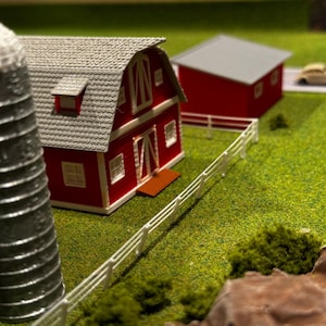 N Scale Farm Set - Etsy