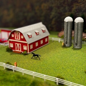 N Scale Farm Set - Etsy