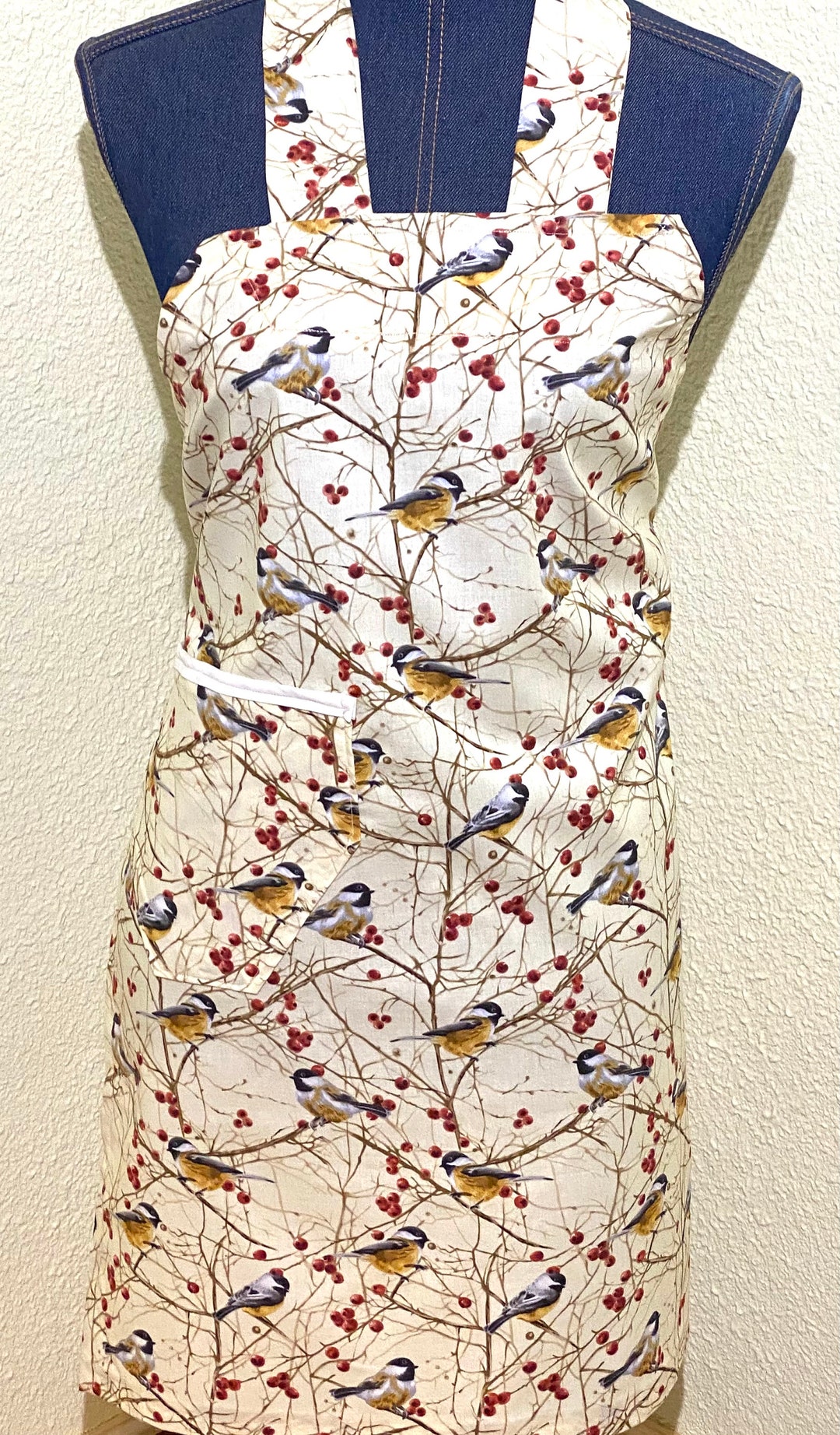 Chickadees Apron - Etsy