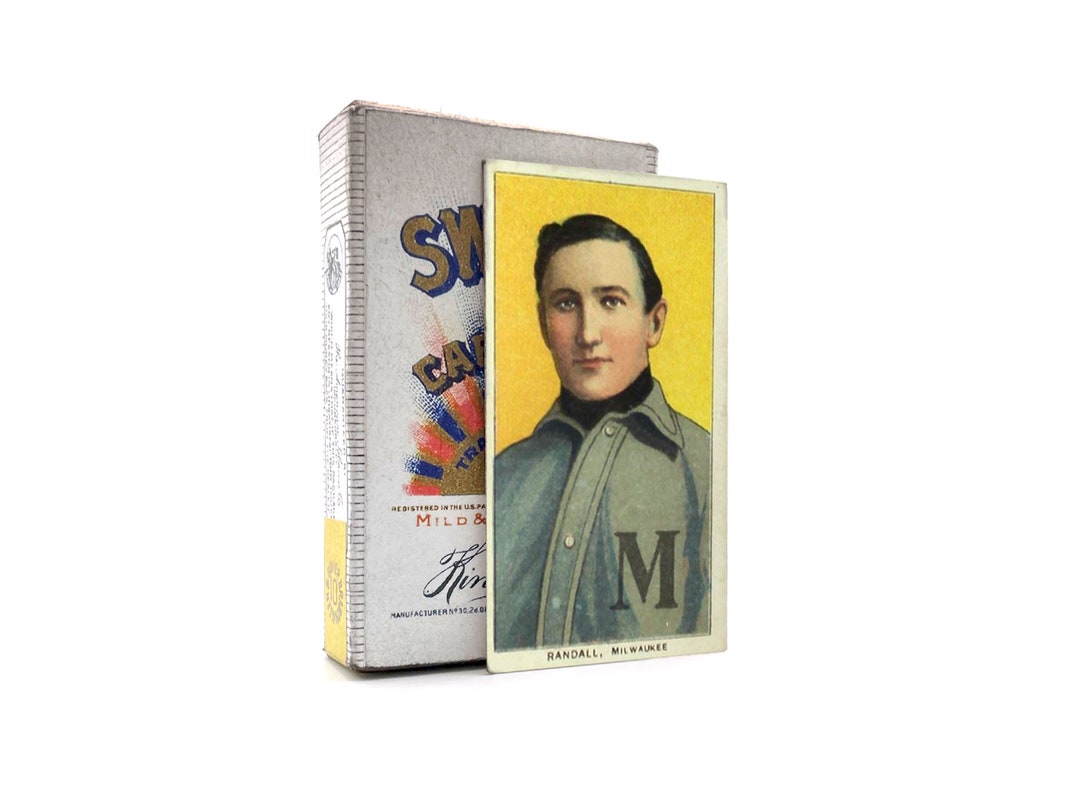 Vintage Replica Sweet Caporal Cigarette Pack With T206 Newt Randall ...