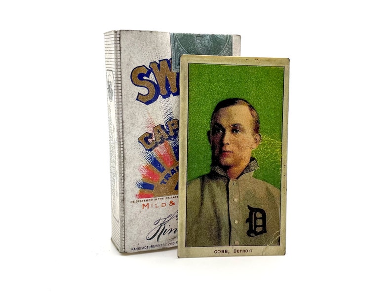 Vintage Sweet Caporal Cigarette Pack Ty Cobb Baseball Card - Etsy
