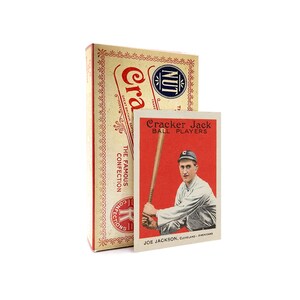 Cracker Jacks 1914 Shoeless Joe Jackson Rare Vintage Aged Reprint ...