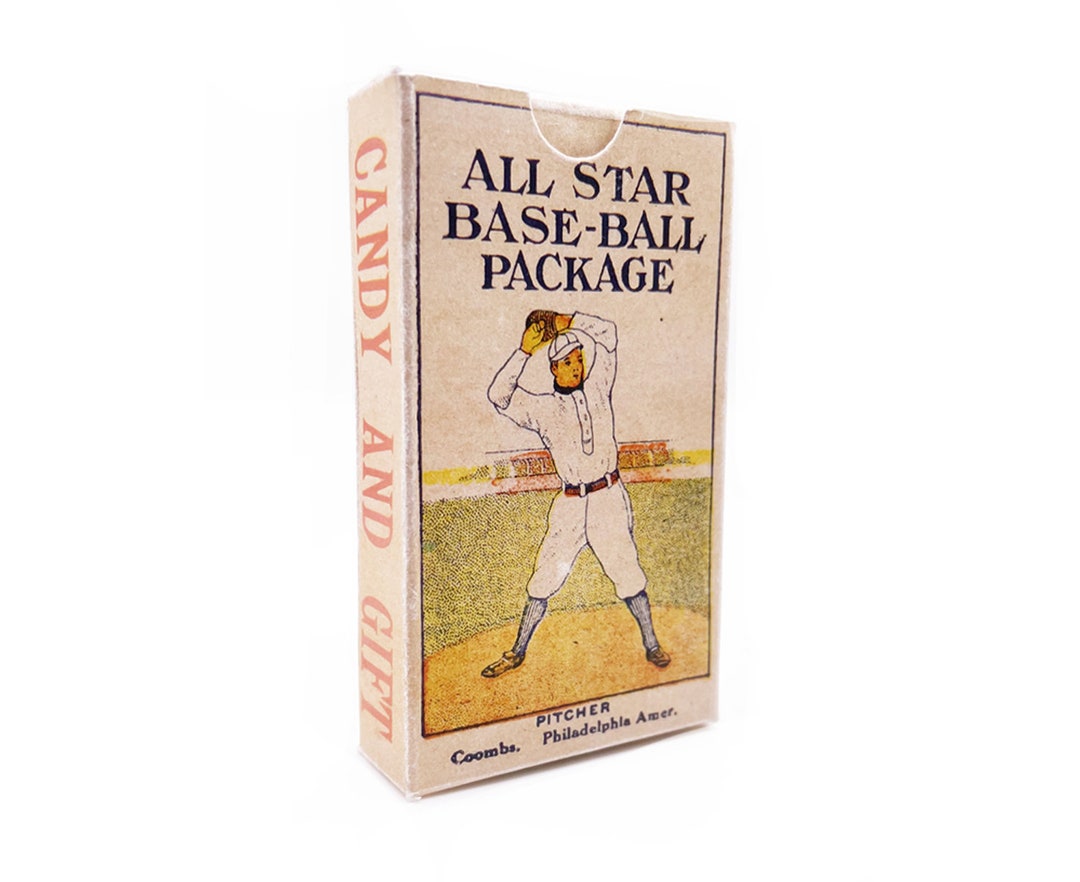 1910 Dockman & Son All Star Base-ball Package Box - Etsy