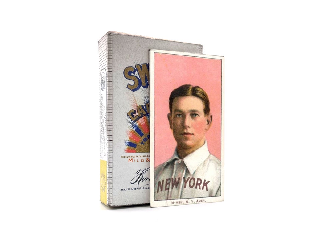 Vintage Replica Sweet Caporal Cigarette Pack With T206 Hal Chase ...