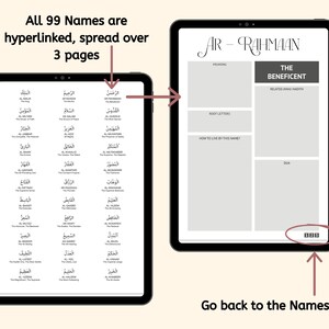 99 Names of Allah Journal | Islamic Journal | Muslim Digital Planner ...