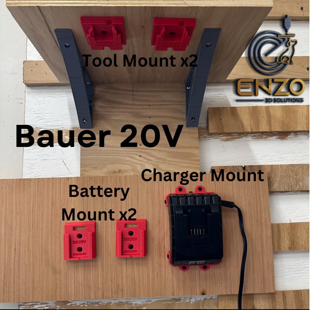 Bauer Charger Battery Tool Starter Kit - Etsy