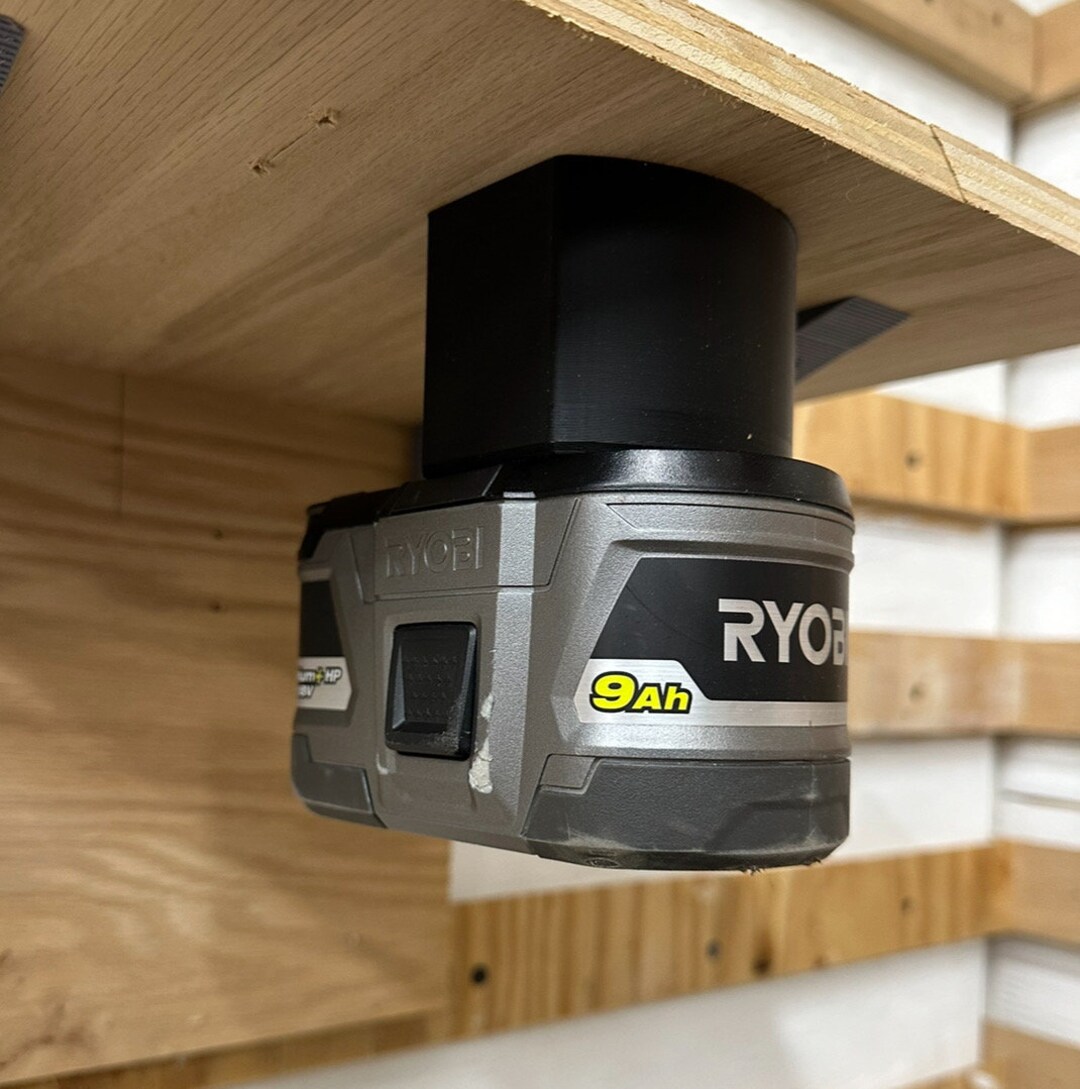 Ryobi 18v Locking Battery Mount Retention - Etsy