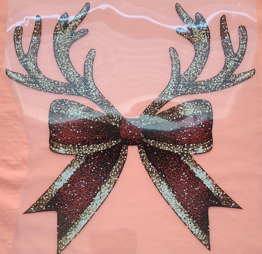 Christmas / Antler Bow / - Etsy