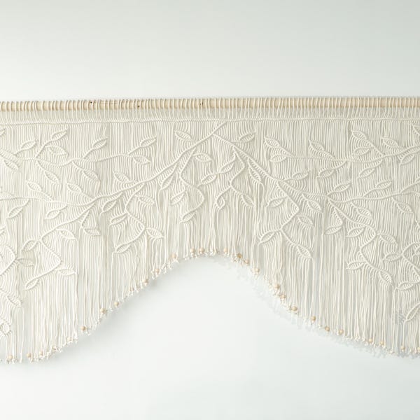 Macrame Valance - Etsy