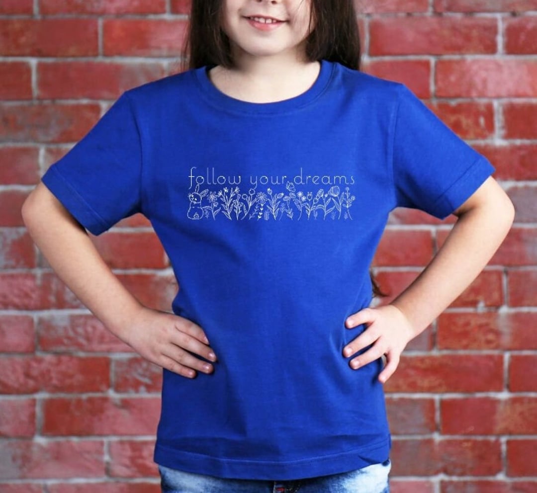 Follow Your Dreams Tshirt for Tween Girls, Cute Shirt for Preteen Girls ...