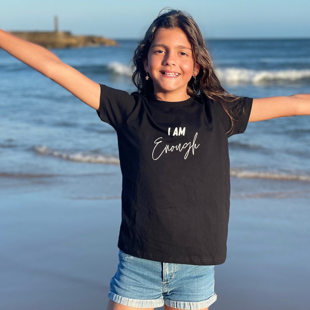 I Am Enough T Shirt for Tween Girls, Motivational Tshirt, Preteen Girl ...