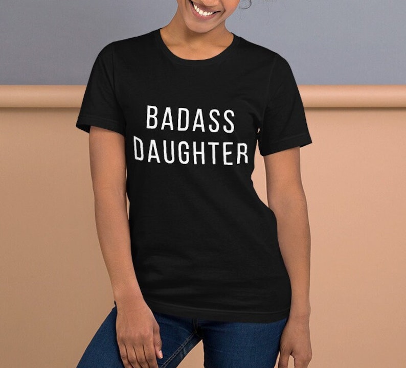 Badass Mama & Badass Daughter Matching T Shirts, Badass Mom Shirt ...