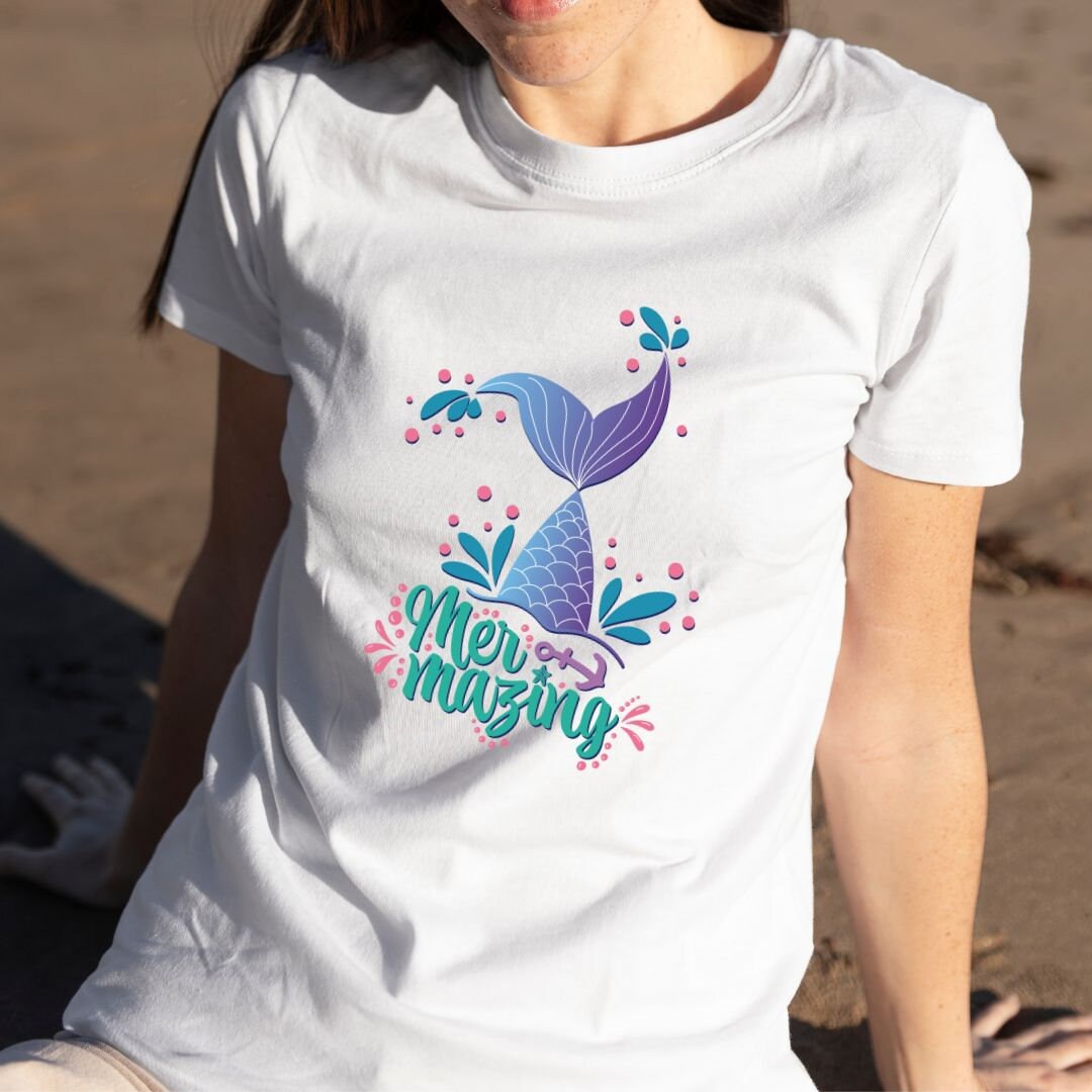 Mermazing T-shirt for Preteen Girls, Mermaid Shirt for Tween Girls ...