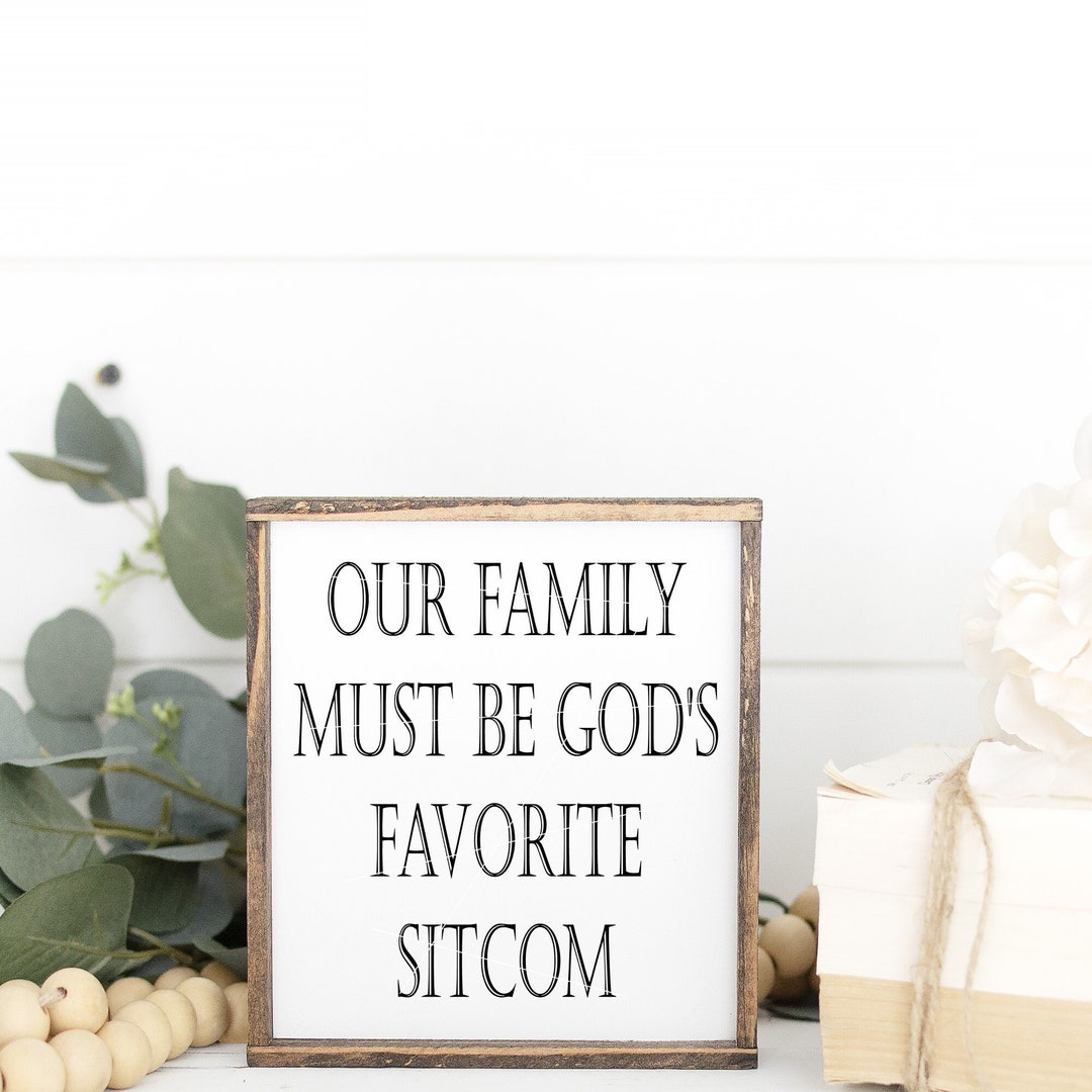 God's Favorite Sitcom SVG File DIGITAL DOWNLOAD - Etsy