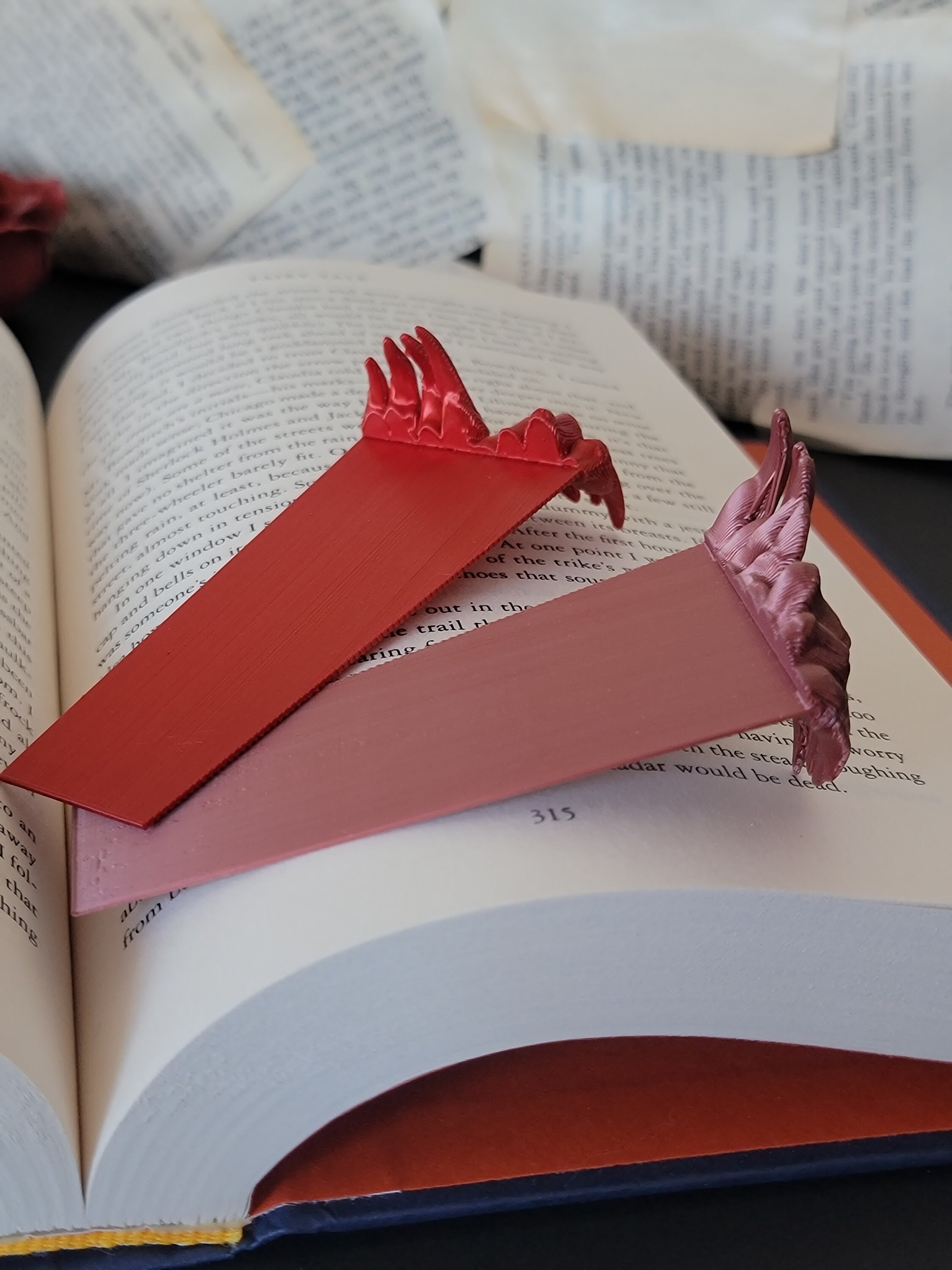 Monster Claws Bookmark - 3D Printed - Etsy