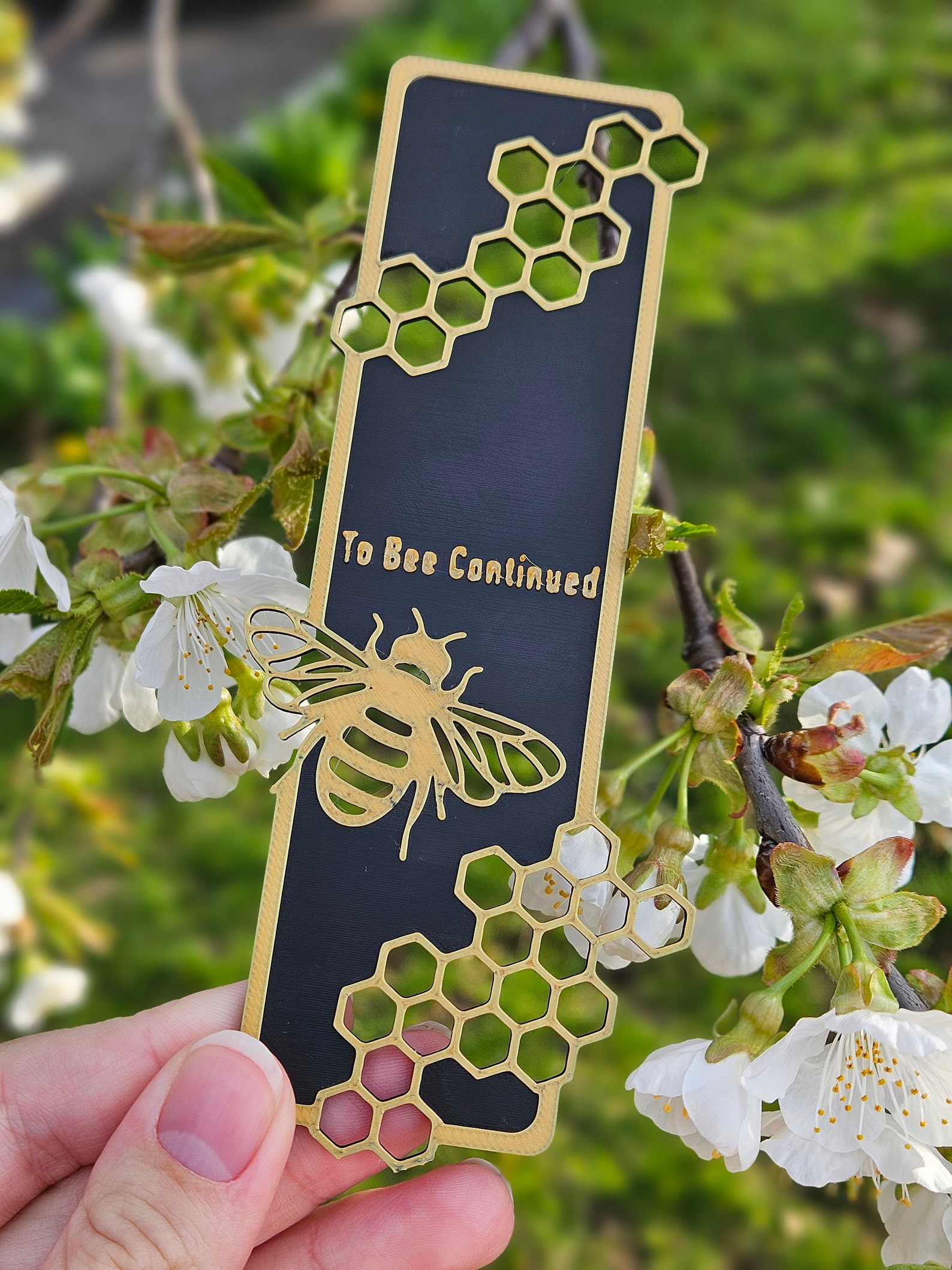 To Bee Continued- 3D Printed Bee Bookmark - Etsy