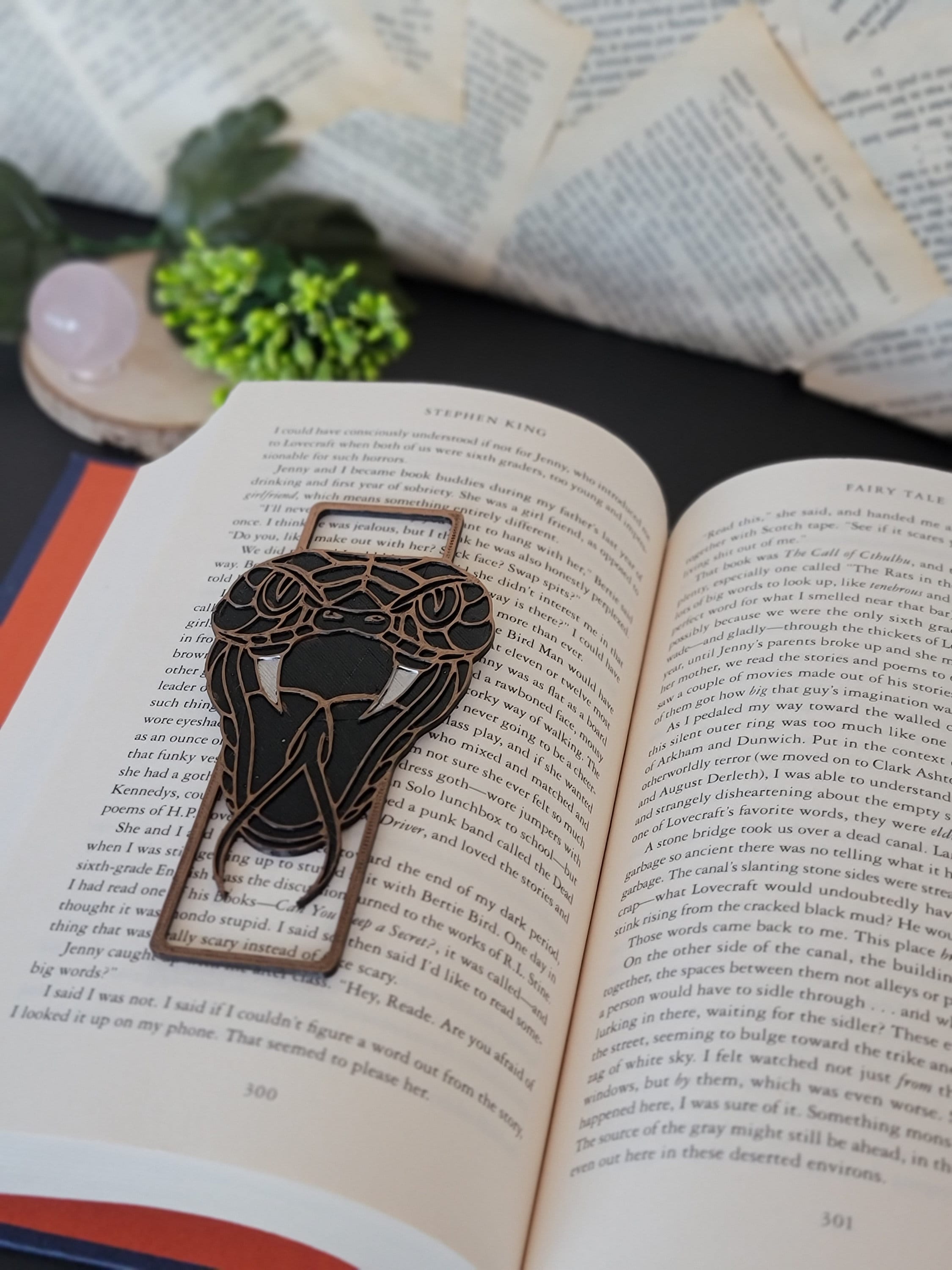 Viper - Snake Bookmark - 3D Printed - Etsy