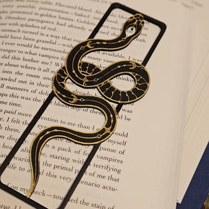 The Serpent- 3D Printed Bookmark - Etsy