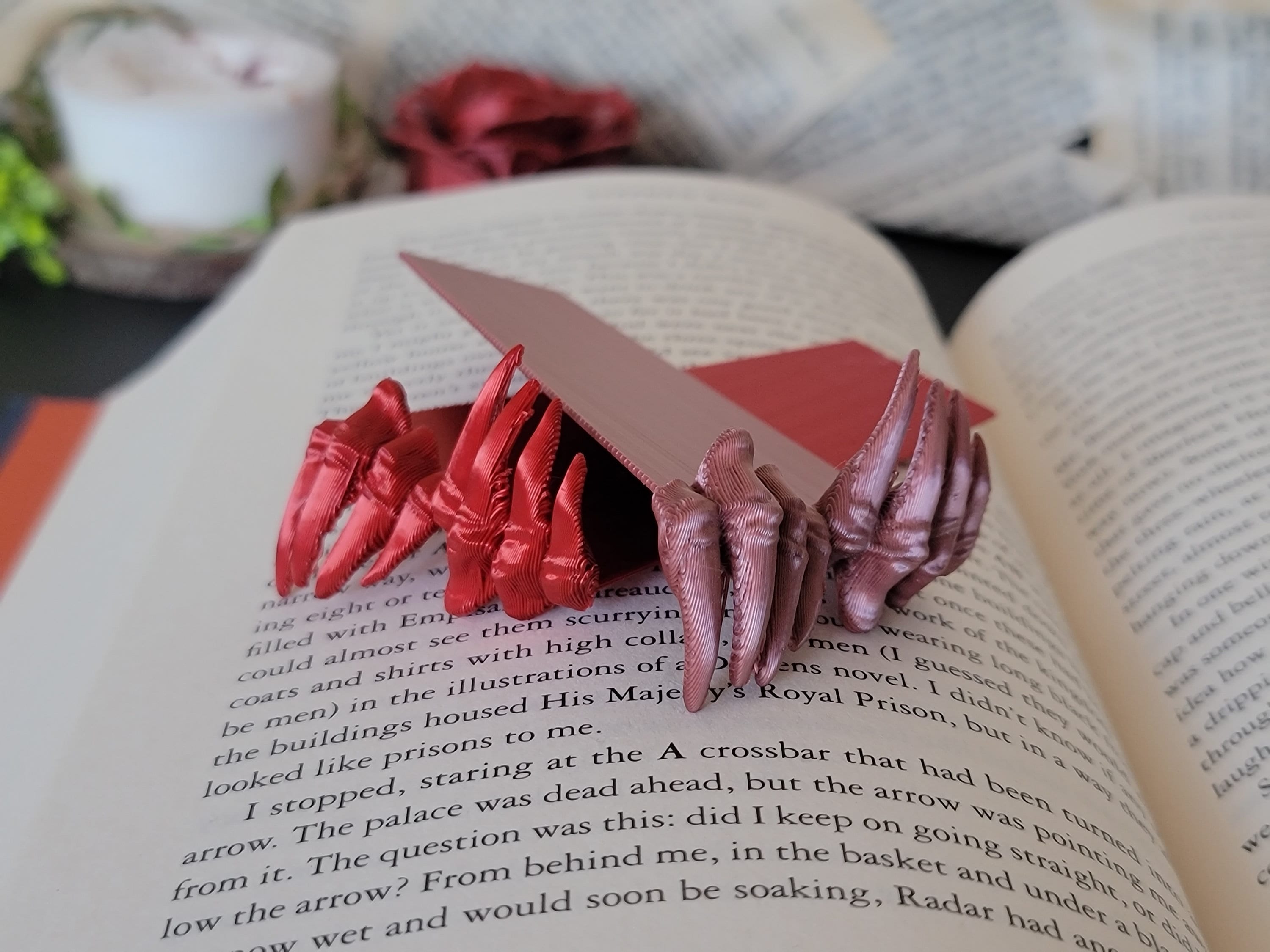 Monster Claws Bookmark - 3D Printed - Etsy